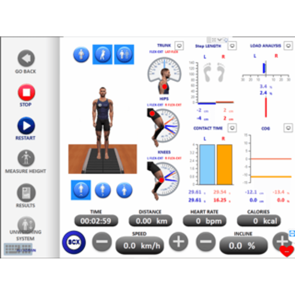 Esteira Walker View - 3.0 SCX - Woodway - maxrecovery